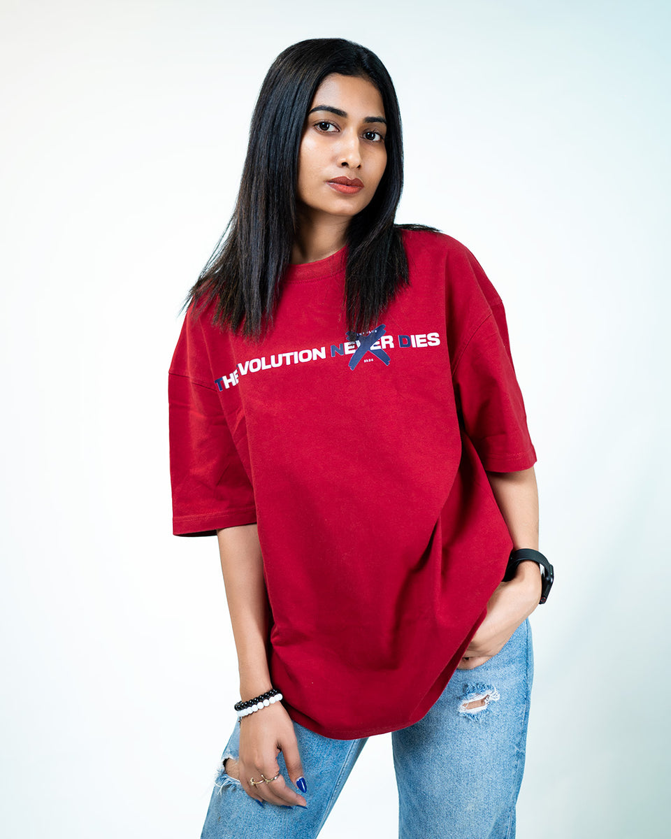 TEND - The Evolution Unisex Graphic Tee - Red – Tend